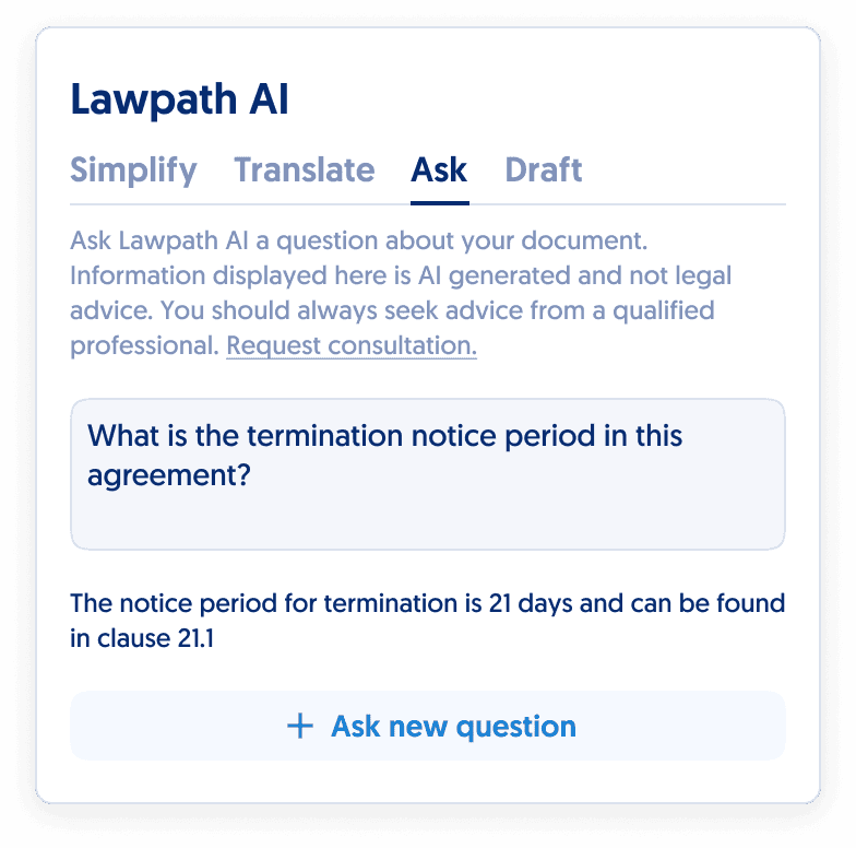 Lawpath AI - Get Started